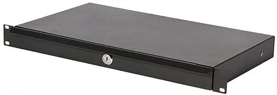 On Stage RDLS1000 Locking Shallow Rack Drawer 1U | Reverb