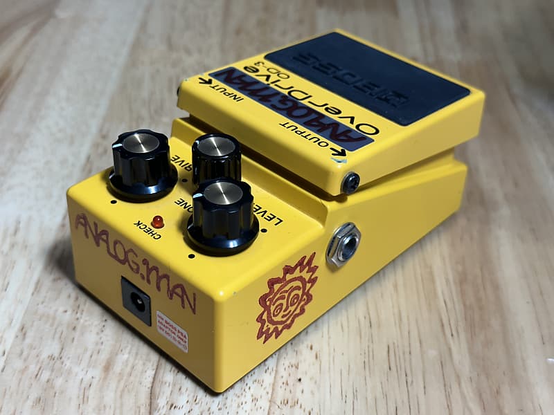Boss OD-3 Analogman "Super Mod" | Reverb