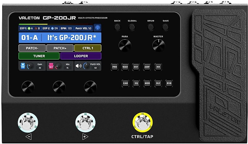 Valeton GP-200JR Multi-Effects Processor, (with 9V power | Reverb