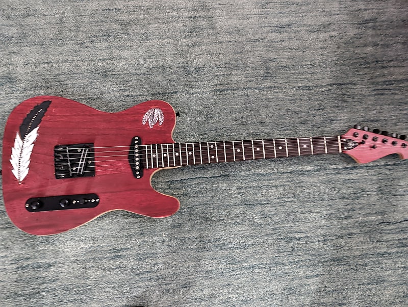 Hand Carved & inlay Tele - 2023 | Reverb