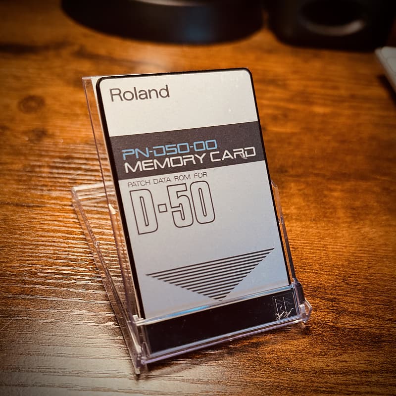 Roland PN-D50-00 Patch Data ROM Card 1990 | Reverb