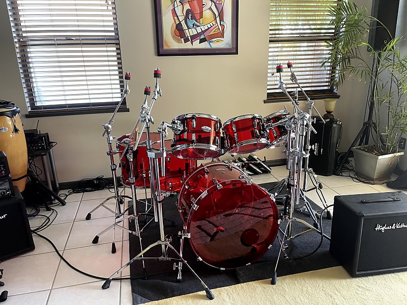 Pearl Crystal Beat Ruby Red | Reverb