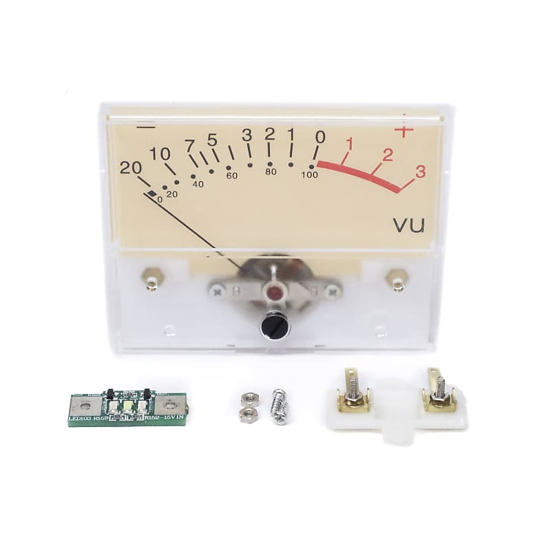 ART Replacement VU Meter with LED Bulb for Digital MPA, GOLD | Reverb