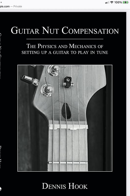 Guitar Nut Compensation- The Physics and Mechanics of setting | Reverb