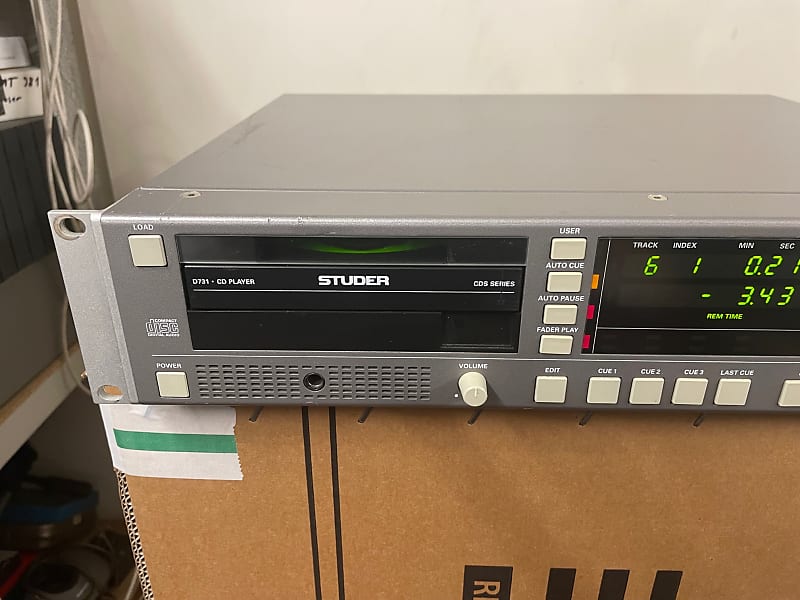 Studer D 731 CD Player D 731 | Reverb