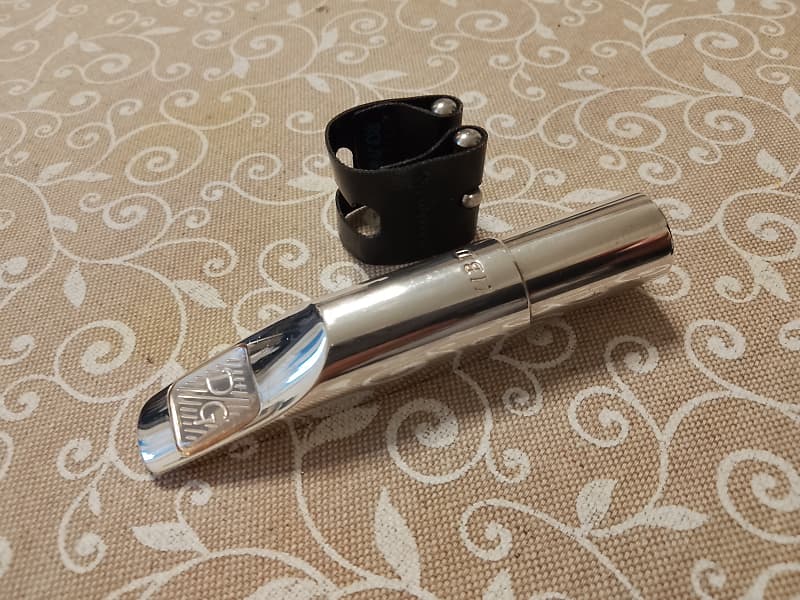 Guardala MB II silver plated tenor saxophone mouthpiece. | Reverb