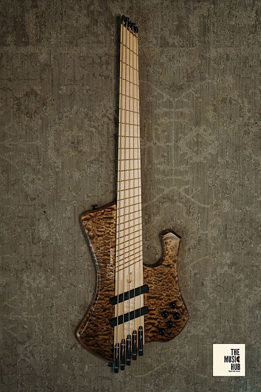 MG Bass Extreman custom Headless 5 string bass | Reverb
