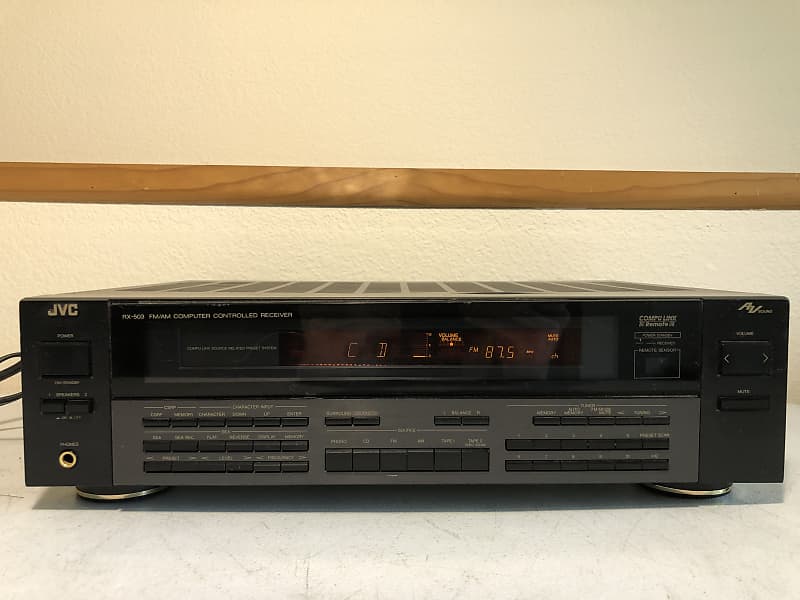 JVC RX-503BK Receiver HiFi Stereo Vintage Phono Home Audio | Reverb