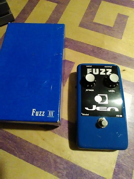 Jen Fuzz III FZ-3 Blue with box | Reverb