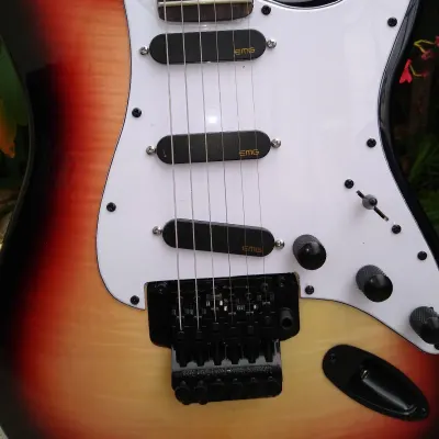 Juicy Guitars SSS 2021 Alien Burst | Reverb