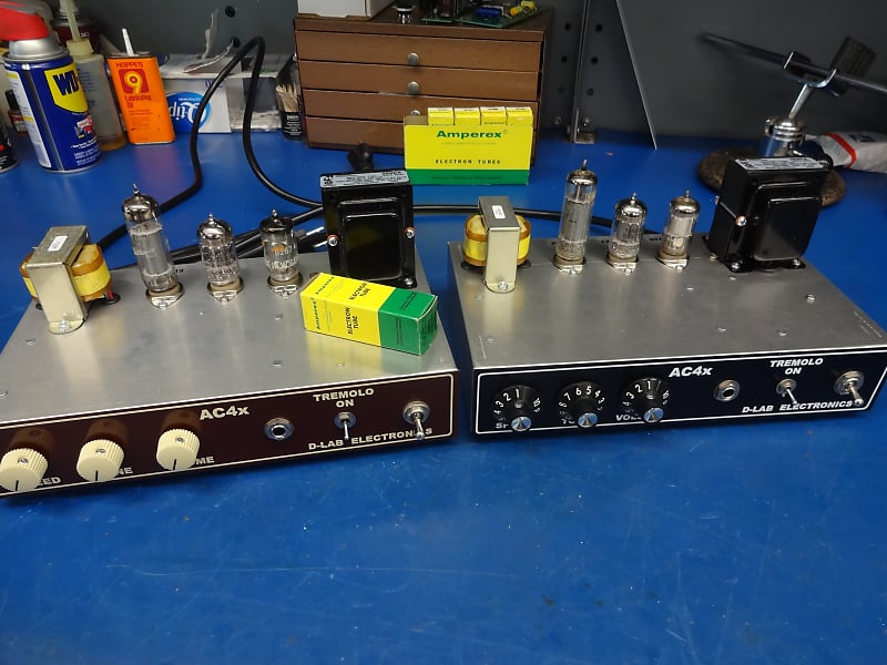D-Lab VOX AC4x EF86 EL84 Custom Boutique tube guitar | Reverb