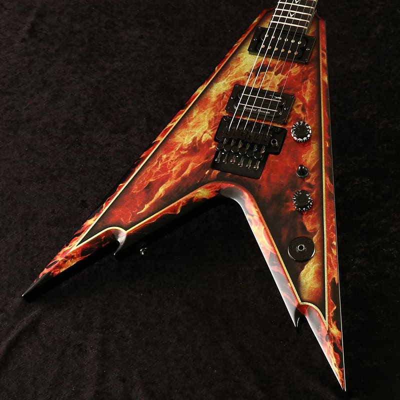 Dean USA Razorback V Explosion (S/N:0802799) [02/19] | Reverb
