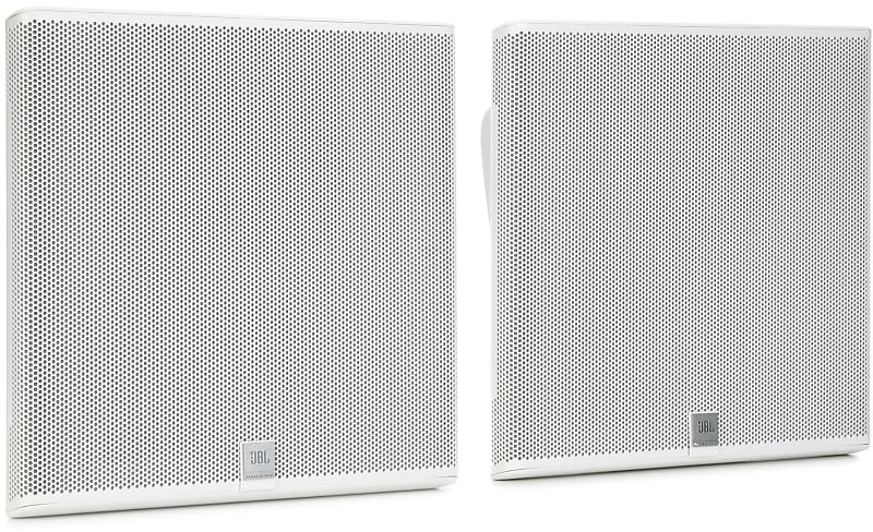 JBL SLP14/T Low-profile On-wall Speaker - White (Pair) | Reverb