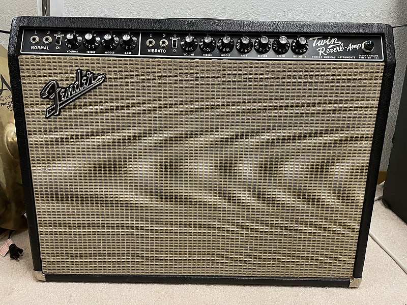 Fender Twin Reverb Amp Reissued Reissued | Reverb