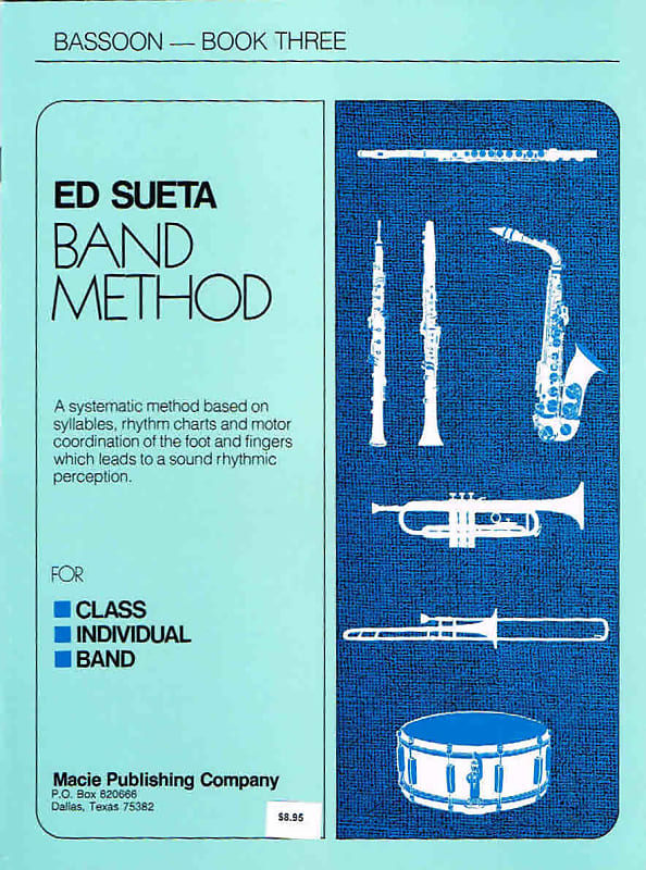 Ed Sueta Band Method for Bassoon Book Three | Reverb