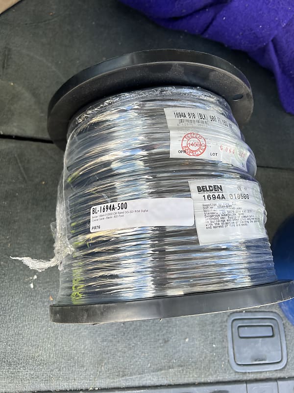 Belden 1694A 500’ spool | Reverb