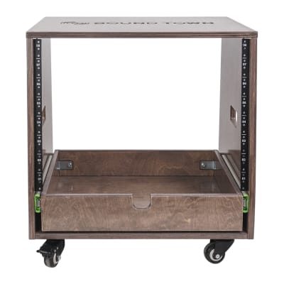 SDRK-8TBD2 | 8U DIY Slanted Studio Rack with 8U Rack Space, | Reverb