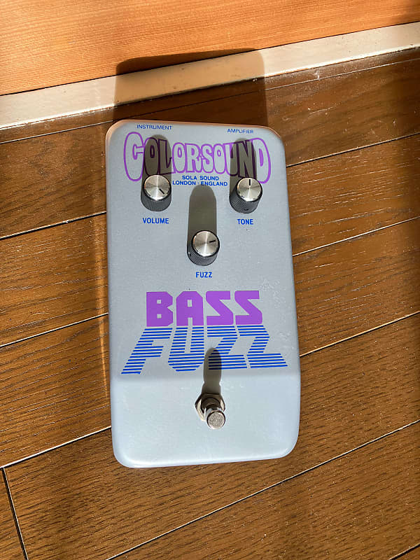 Colorsound Bass Fuzz 2000s | Reverb