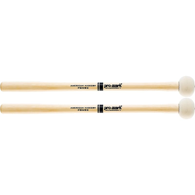 Promark PSMB2 Marching Bass Drum Mallets Small | Reverb