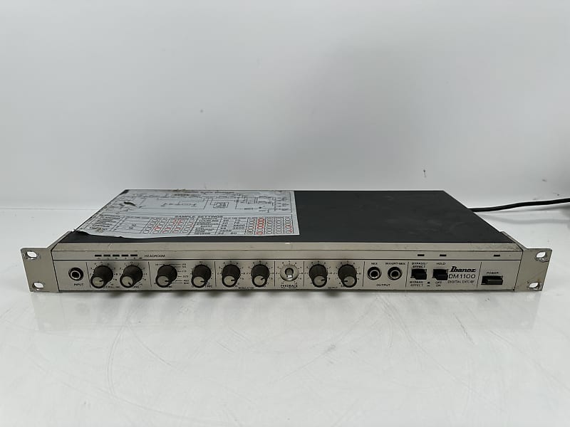 Ibanez DM1100, Digital Delay, Modulation, Feedback, Vintage | Reverb
