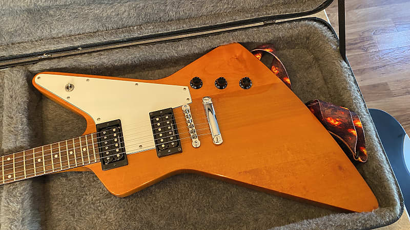 Hamer Standard (Explorer) 1996 - Natural Maple | Reverb