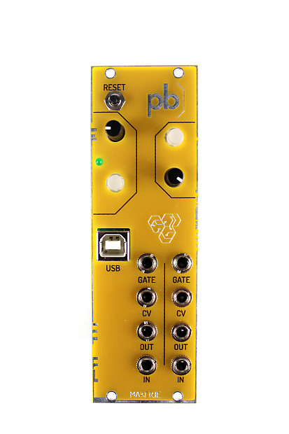 Maker.ie Patchblocks For Eurorack 2016 (Yellow) | Reverb