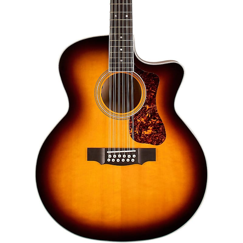 Guild F-2512CE Deluxe 12-String Cutaway Jumbo | Reverb