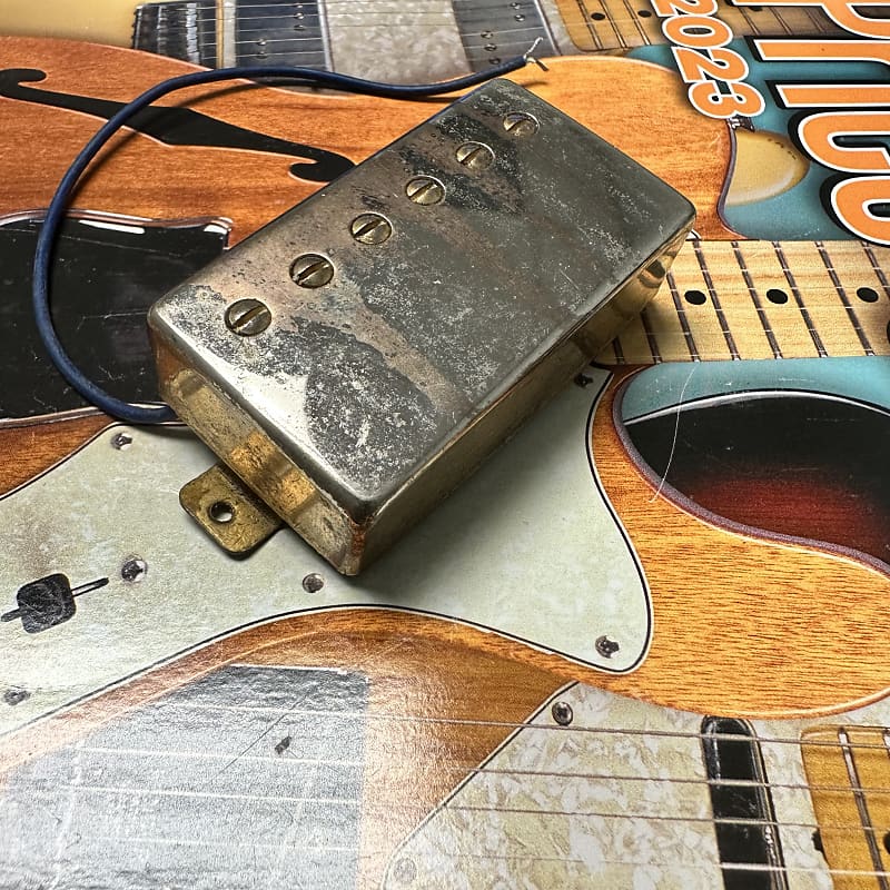 Vintage Humbucker Pickup Gold MIJ Greco? Tokai? *FREE | Reverb