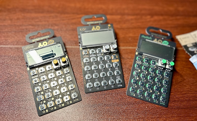 Teenage Engineering Pocket Operators Lot Plus Extra PO-33 | Reverb