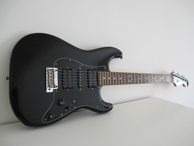 Fernandes Strat Black | Reverb