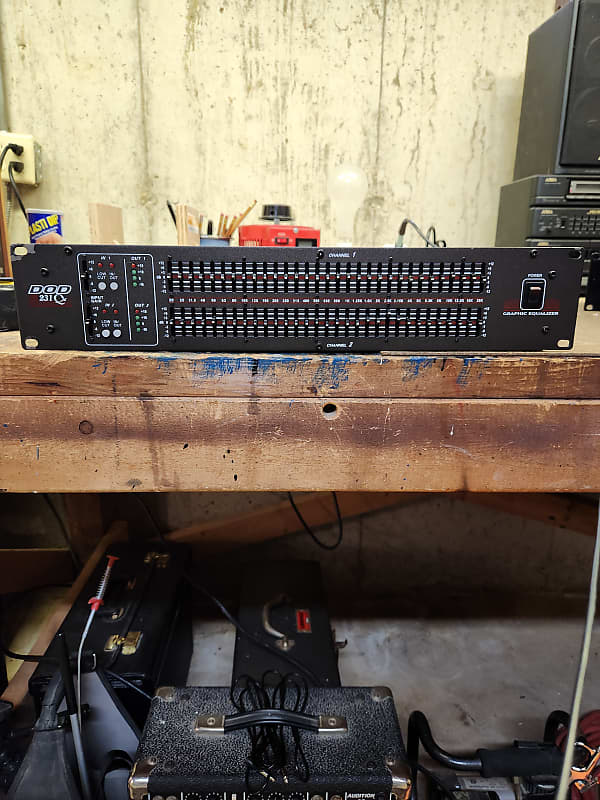 DOD SR231 QX Dual 31 Band Graphic EQ | Reverb