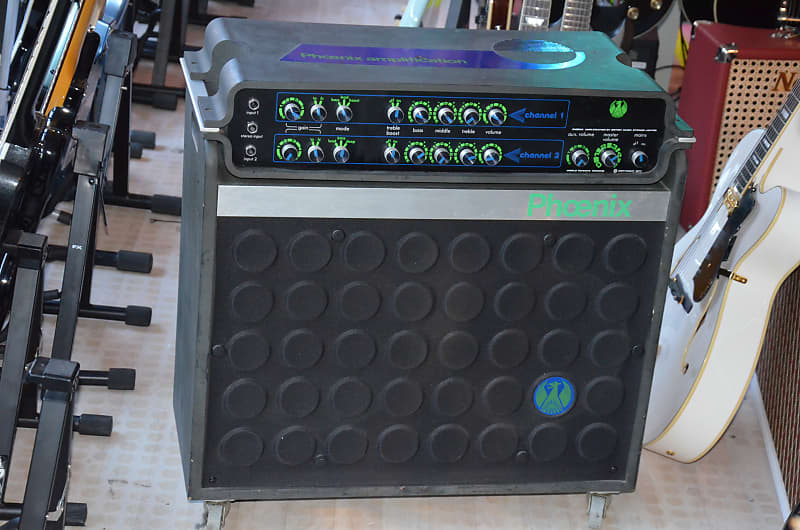 Phoenix PHS-1 stack 2x12"Fane=extremely rare=made in UK | Reverb