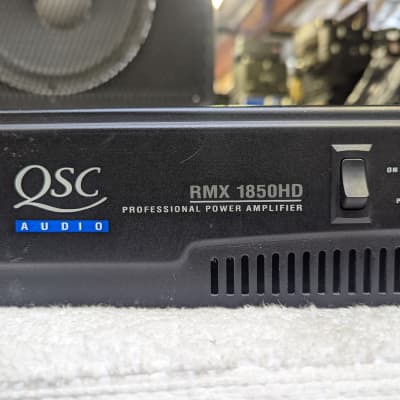 Closet Find! 2002 QSC RMX 1850HD Stereo Power Amplifier - | Reverb