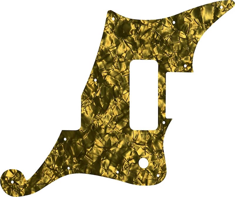 WD Custom Pickguard For D'Angelico Deluxe Bedford #28GD Gold | Reverb