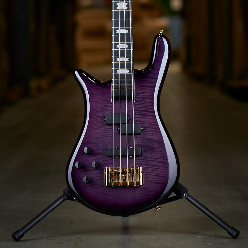 Spector Euro4 LT - Violet Fade Gloss - Left-Handed | Reverb