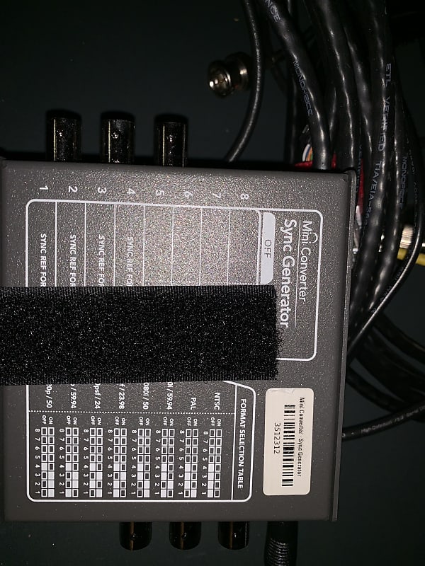 BlackMagic Mini converter sync generator Mat black | Reverb
