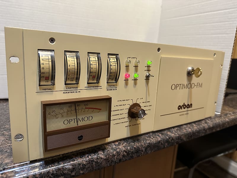 Orban OPTIMOD 8100A/1 FM Broadcast Audio Processor with Zero | Reverb