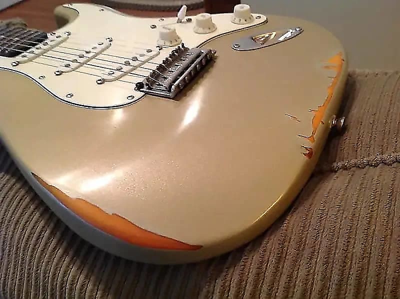 Relic Style Custom Shop Worn Stratocaster / Partscaster w/ | Reverb