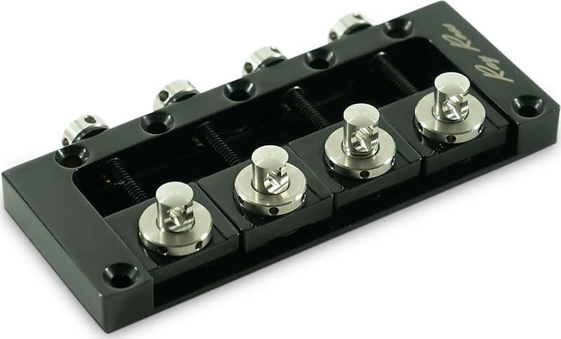 Ray Ross Saddle-Less 4 String Bass Bridge Black | Reverb