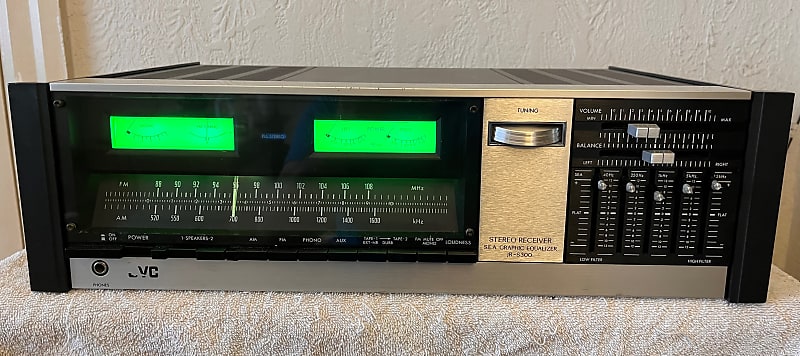 Vintage JVC JR-S300 Stereo Receiver-50 WPC- Gyro | Reverb