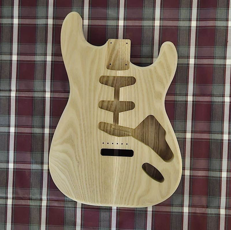 Woodtech Routing - 2 pc. Catalpa Stratocaster Body - | Reverb