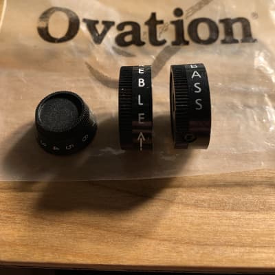 Ovation Knobs Vintage Acoustic / Electric | Reverb