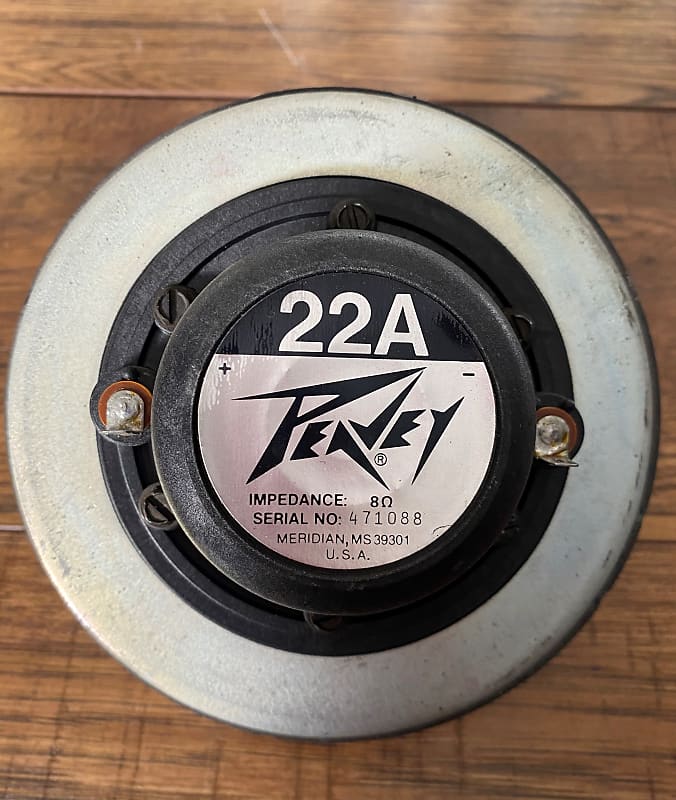 Peavey 22A Aluminum Diaphragm High Frequency PA Horn | Reverb