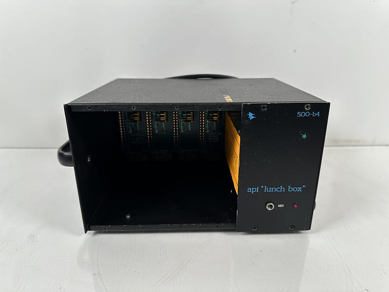 API 500-b4 Lunchbox - 4 Space 500 Series Rack | Reverb UK