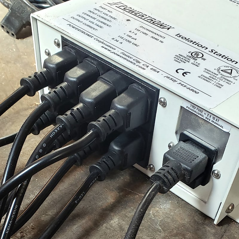 Powertronix Isolation Station, 8 Outlet 1000W Toroidal!, No | Reverb