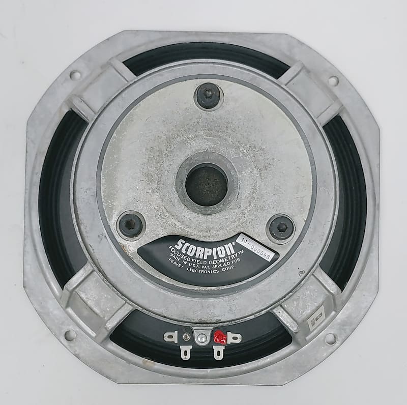 Vintage Peavey 10" Scorpion Speaker 16 ohm - Working | Reverb
