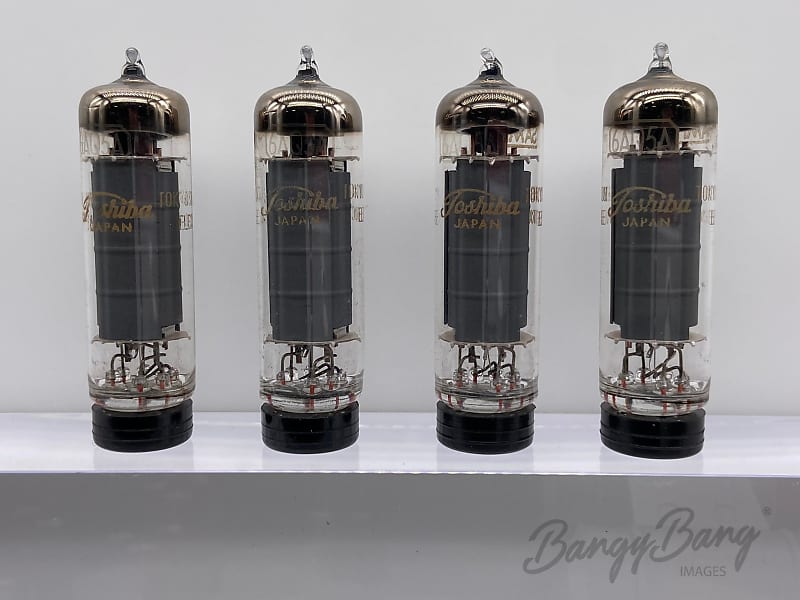 4 Vintage Toshiba 6AQ5/6005/6V6 Power Pentode Amplifier Audio | Reverb