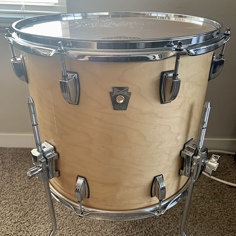 Ludwig Classic Maple 13x15 Floor Tom 2010 - Natural Lacquer | Reverb
