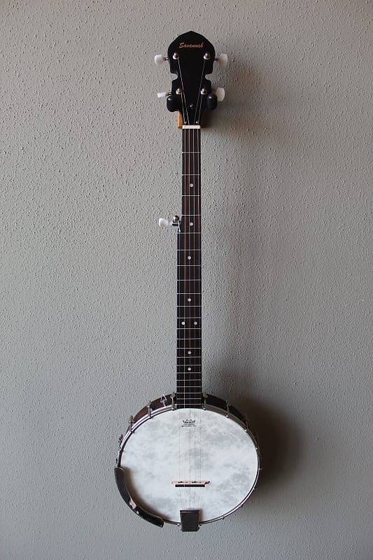 Brand New Savannah SB-070 Open Back 5 String Banjo with Gig | Reverb