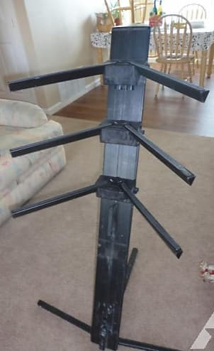 Used Ultimate Support Apex 3-Tier Keyboard Stand Portable | Reverb